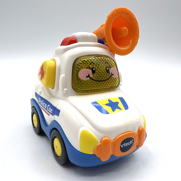 vtech | Toys | Vtech Go Go Smart Wheels White Police Car Toy With ...